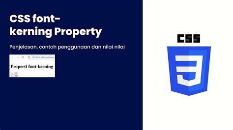 Belajar Css Lanjutan 291 Css Font Kerning Property — Minarsih Tech