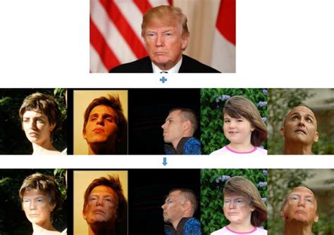 顔の特徴から3dモデル生成＆他人の顔に入れ替えることもできる「3d Face Reconstruction」 Gigazine