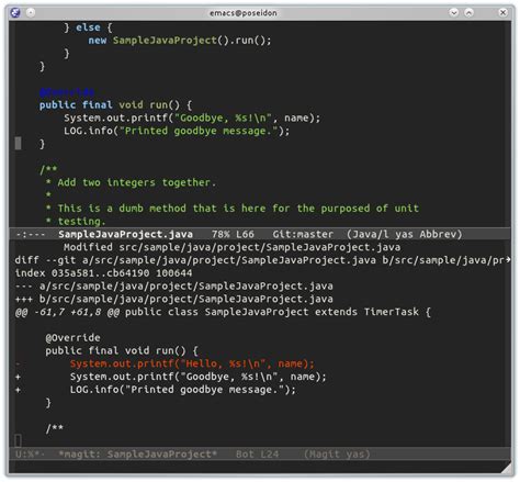 try out my java with emacs workflow within minutes