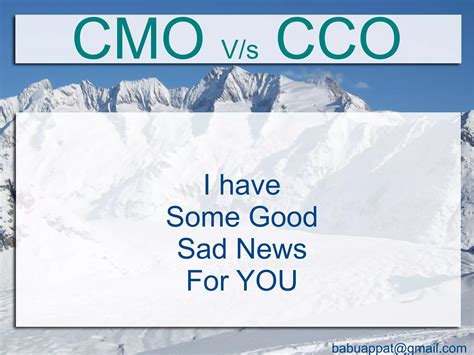 Cmo Vs Cco Chief Marketing Officer Vs Chief Customer Officer Modern Trends In The Corporate