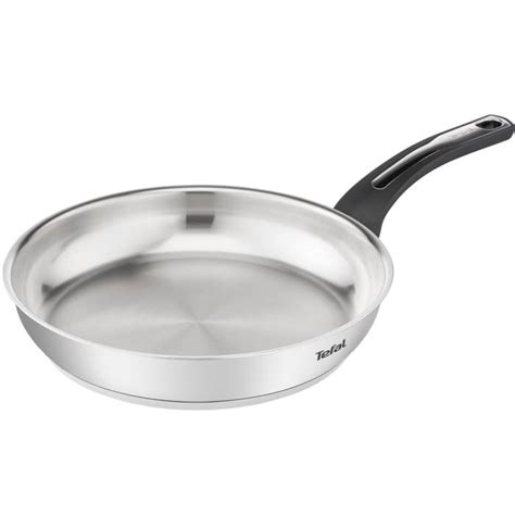 Emotion poêle 28cm inox | Poêles et casseroles à poignée fixe inox | Tefal