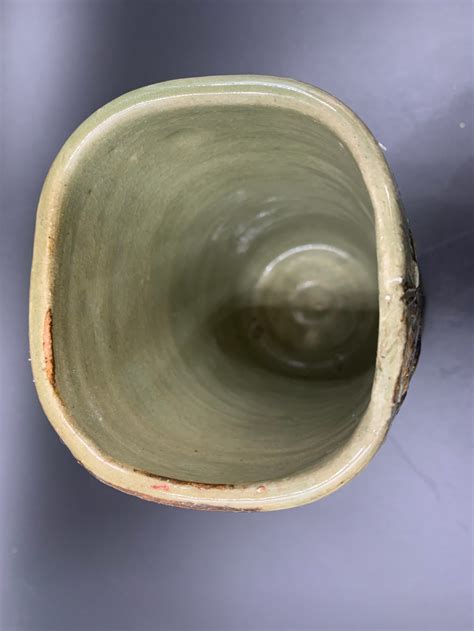 Tree Of Life Pottery Vase Artist Signed Etsy