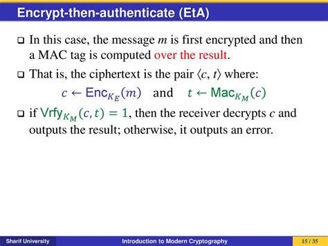Authenticated Encryption Ppt Download