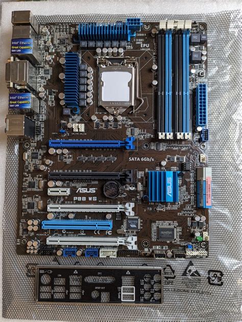 Asus P8b Ws Intel C206 Sockel 1155 Ddr3 Ram Atx Desktop Pc Mainboard Ebay