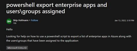 How To Get All Users And Group Users From Enterprise Applications In