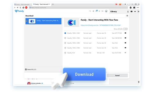 Comment télécharger des vidéos de Fansly avec Fansly Downloader