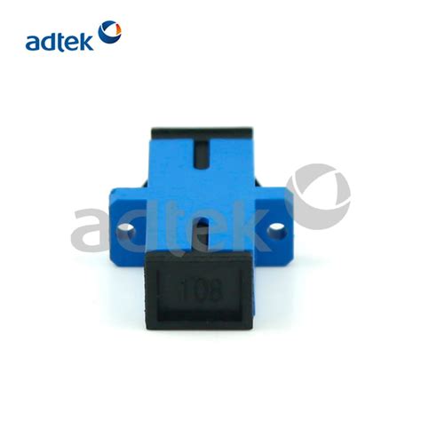 Sc Upc Sc Upc 单工单模光纤适配器电信级 爱德泰adtek