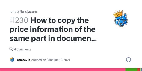 How To Copy The Price Information Of The Same Part In Document A To Document B Including The