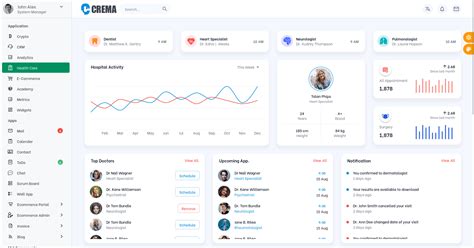 Material Design MUI Crema React Admin Template