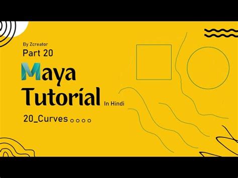 Part Curves Maya Tutorial In Hindi YouTube
