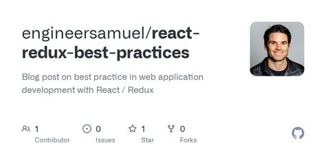 Github Engineersamuelreact Redux Best Practices Blog Post On Best Practice In Web