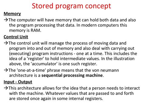 stored program concept