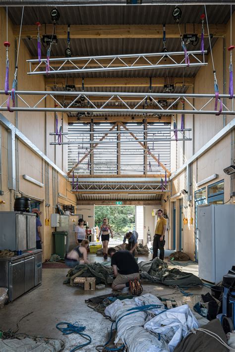 Invisible Studio And Mole Architects Create Base For Forest Babe Camps