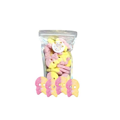 Bubs Sour Raspberry And Lemon Foam Skulls Sweets And Occasions