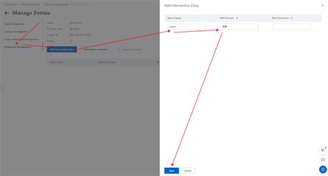 Intervention Dictionaries For Synonym Configuration Opensearch