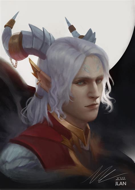 Portrait Of My Dracthyr Evoker S Visage Form Artist Jlan R Wow