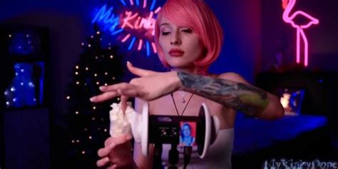 Asmr Mykinkydope Whipped Cream Body Play Tnaflix Com