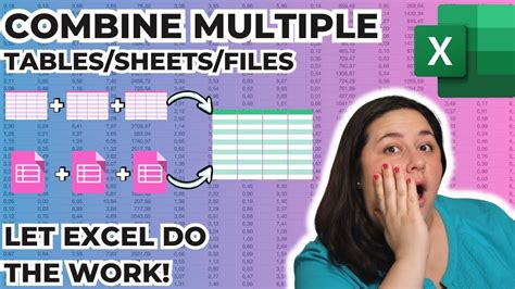Combine Multiple Excel Sheets Or Files 2 Methods To Save Time Youtube