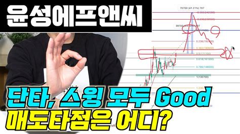 윤성에프앤씨 단타스윙 모두 잡을수 있는 차트 그럼 어디에서 익절해야 하나요엘리엇파동으로 차트분석했더니주식코스닥윤성에프앤씨 Youtube