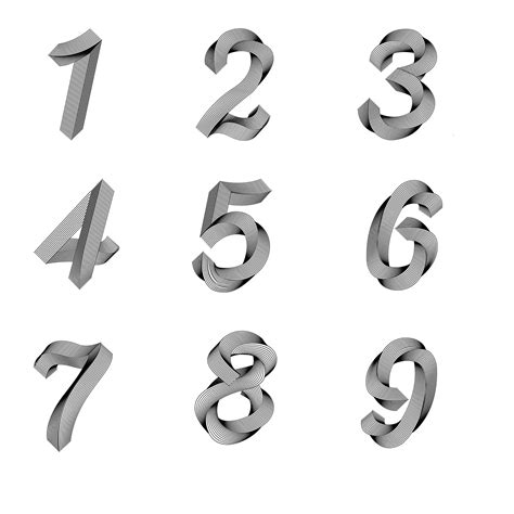 Premium Vector Numbers