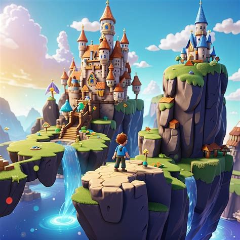 Premium Photo Fantasy Coding Quest Kingdom
