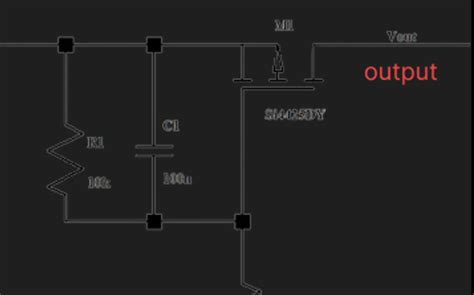 The Moment The PMOS Switch Is Turned On The Inrush Current Is Too Large And The PMOS Burns Out