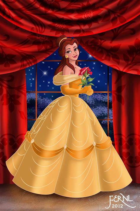 Belle By Fernl On Deviantart Belle Disney Disney Princess Drawings