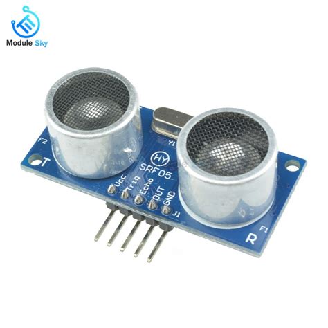 HY SRF SRF Ultrasonic Distance Sensor Module Pin DC V For Arduino Replace SR Electronic
