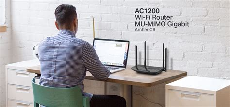 TP Link Archer C6 AC1200 Router HiFiCorp