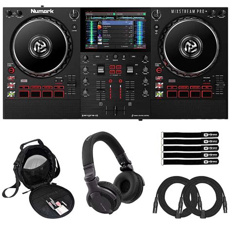 Numark MIXSTREAM PRO Автономный потоковый DJ-контроллер с экраном и ...