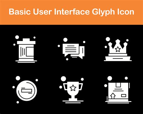 Basic User Interface Vector Icon Set 20690248 Vector Art At Vecteezy