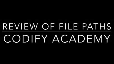 What Is A File Path And Why Does It Matter YouTube