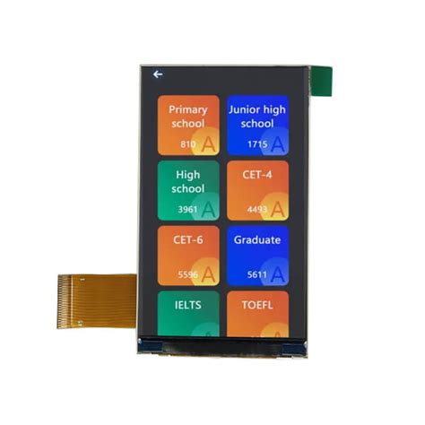 Inch IPS TFT LCD Display MIPI RGB Interface Medical Device ST S LCD Screen Smart