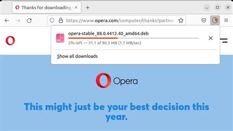 how to install opera web browser on ubuntu 22 04 its linux foss