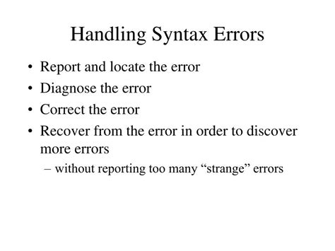 PPT Syntax Analysis PowerPoint Presentation Free Download ID
