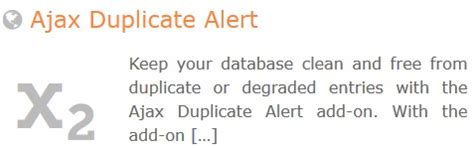 Nulled GeoDirectory Ajax Duplicate Alert V WP Nullified