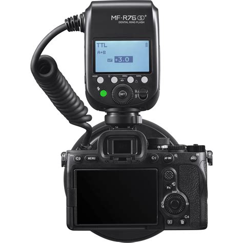 Вспышка для макросъемки Godox MF-R76S+ TTL стоматологическая для Sony ...