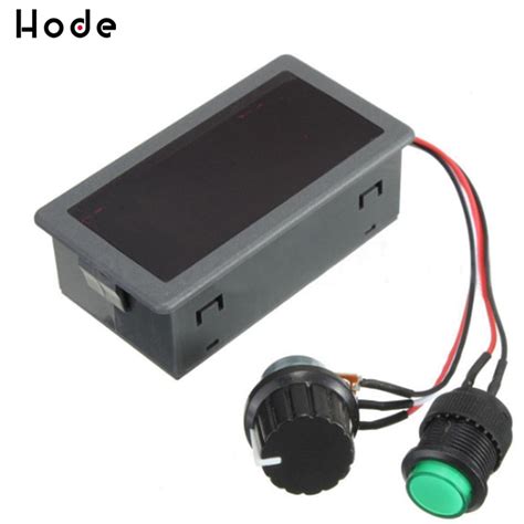 6v 12v 24v 5a pwm dc motor speed controller ccm5d digital display led