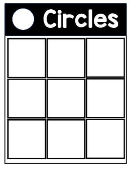 Shape Sorting Mats By Ms Toris Toolbox TPT