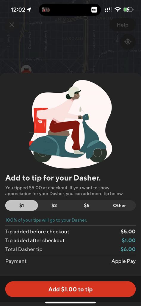 Adding extra tip : r/doordash