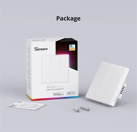 SONOFF TX Ultimate Smart Touch Wall Switch 1 Gang Opencircuit