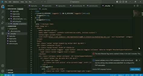 Sadaf Javed On Linkedin Backend Loginsystem Php Sql Bootstrap
