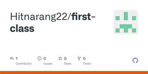 Github Hitnarang22first Class