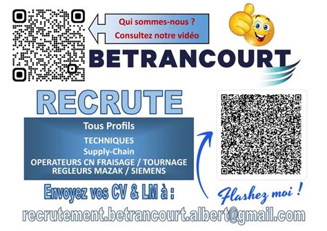 Rejoignez Notre équipe Betrancourt Sas