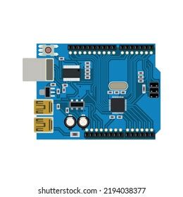 Sd Card Log Shield Circuit Board Stock Vector Royalty Free Shutterstock