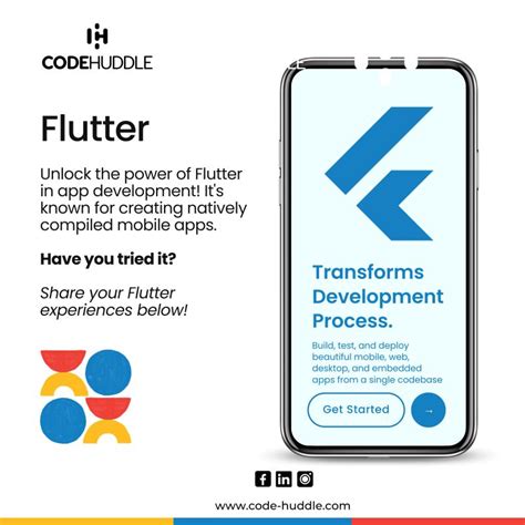 Code Huddle On Linkedin Flutter Appdevelopment Techskills Codehuddle Code Softwaredevelopment