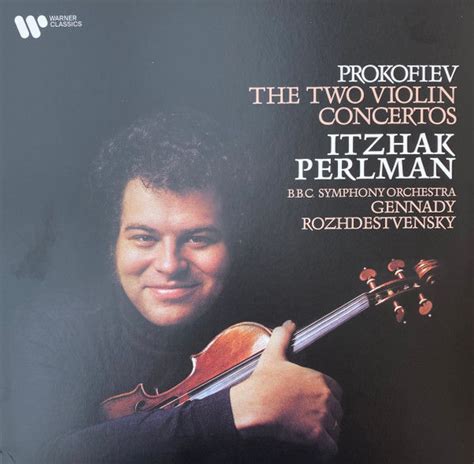 Itzhak Perlman Bbc Orchestra Rozhdestvensky Prokovief Two Violin