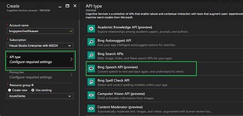 Getting Started With Microsoft Cognitive Services Bing Speech API