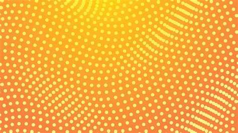 Abstract Orange Background With Flow Dots Pattern For Modern Graphic