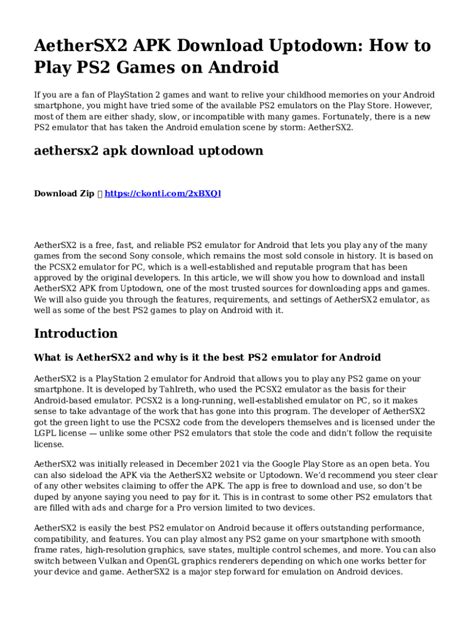 Fillable Online We Finally Have Fast And Free Ps2 Emulator For Android Fax Email Print Pdffiller